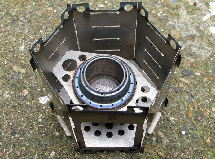 Gear talk: Evernew Titanium alcohol stove