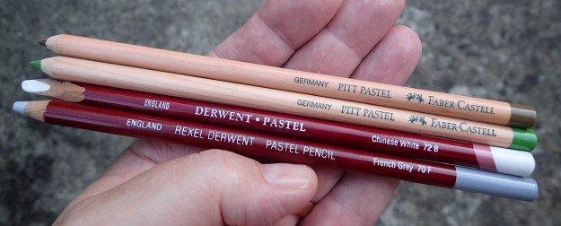 Part 2: Coloured pencils – Three Points of the Compass