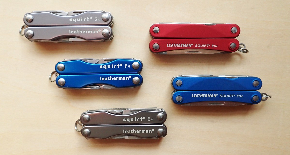 Knife chat: Leatherman keychain tools- Squirt series – Three Points of ...