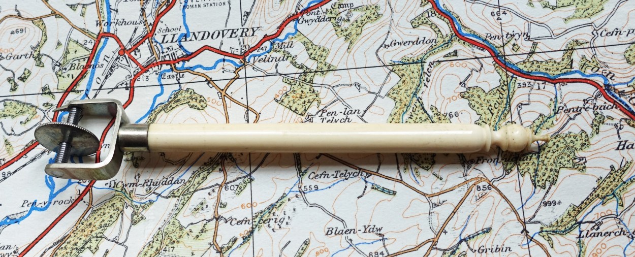 Map measurer of the month- Stanford’s opisometer – Three Points of the ...