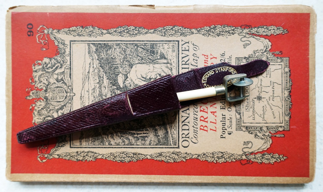 Map measurer of the month- Stanford’s opisometer – Three Points of the ...