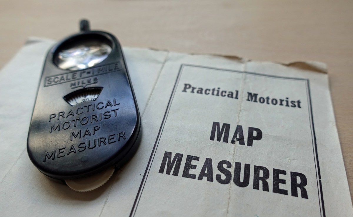 Map measurer of the month- the Practical Motorist map measurer – Three ...