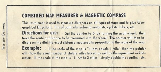 Map measurer of the month- The Pathfinder Three-in-One – Three Points ...