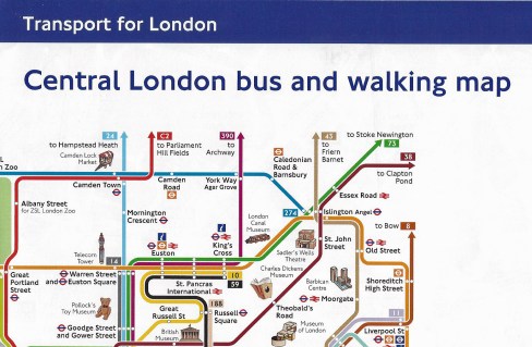 Trail talk: FREE maps for walking in London- Transport for London ...