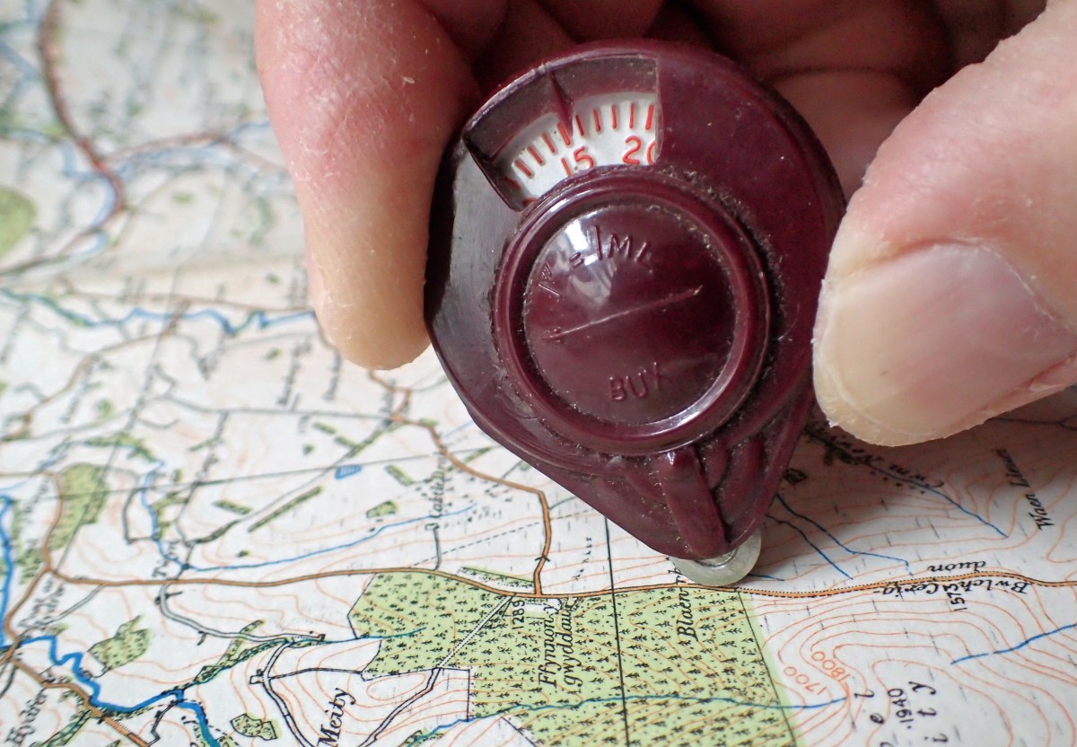 Map measurer of the month- The BUX map measure – Three Points of the ...