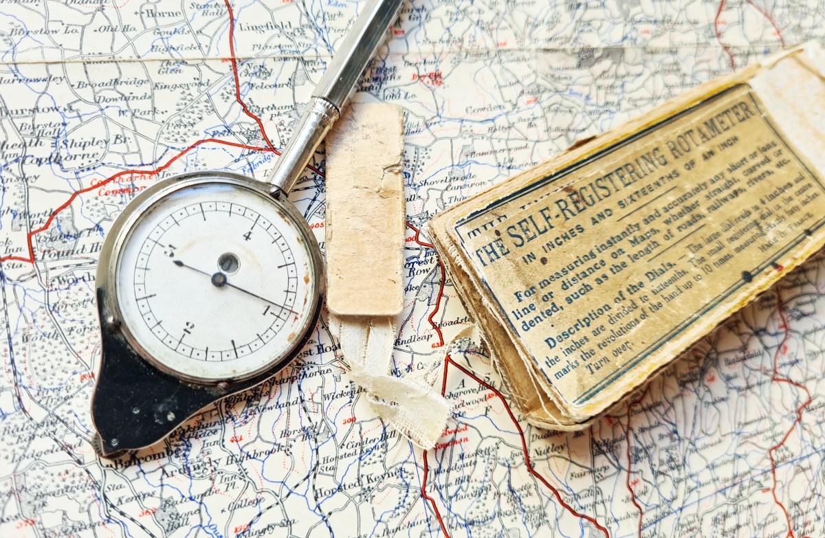 Map measurer of the month- The HC Self-Registering Rotameter, model A90 ...