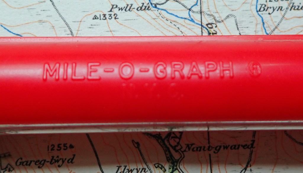 Map measurer of the month- the Mile-O-Graph – Three Points of the Compass