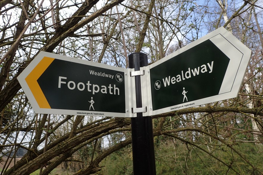 Trail signage – Three Points of the Compass