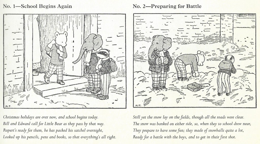 Trail talk: happy birthday Rupert Bear – Three Points of the Compass