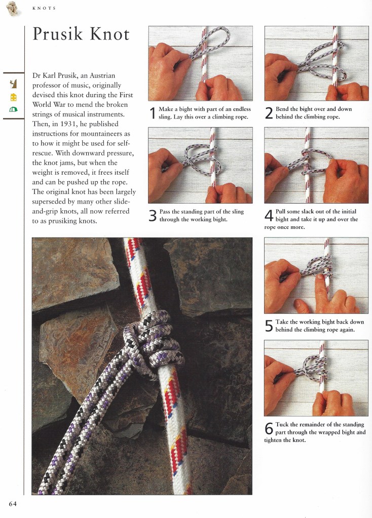 A hiker’s library: Knots – Three Points of the Compass