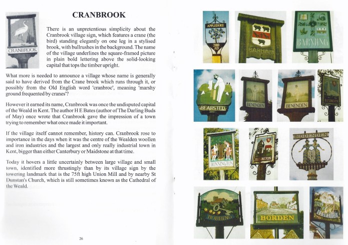 A hiker’s library: Village Signs – Three Points of the Compass