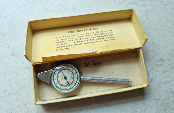Map Measure of the Month: the Enbeeco “opisometer” No. 102 – Three ...