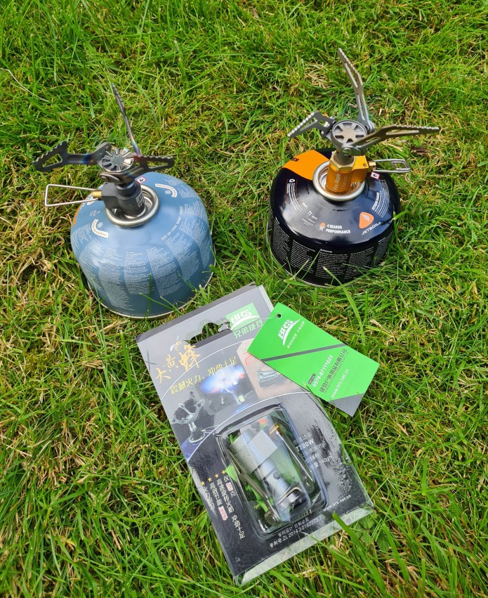 Gear talk: The BRS 3000-T gas stove – Three Points of the Compass