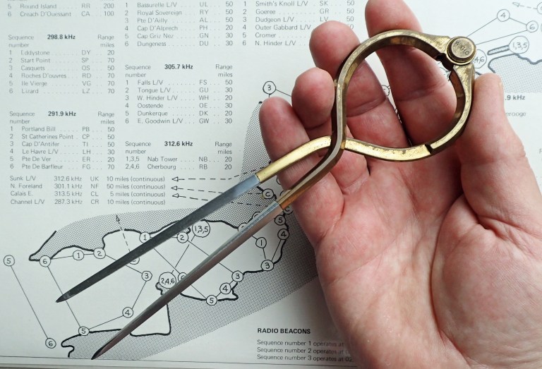 Map measure of the month: W&HC navigation dividers – Three Points of ...