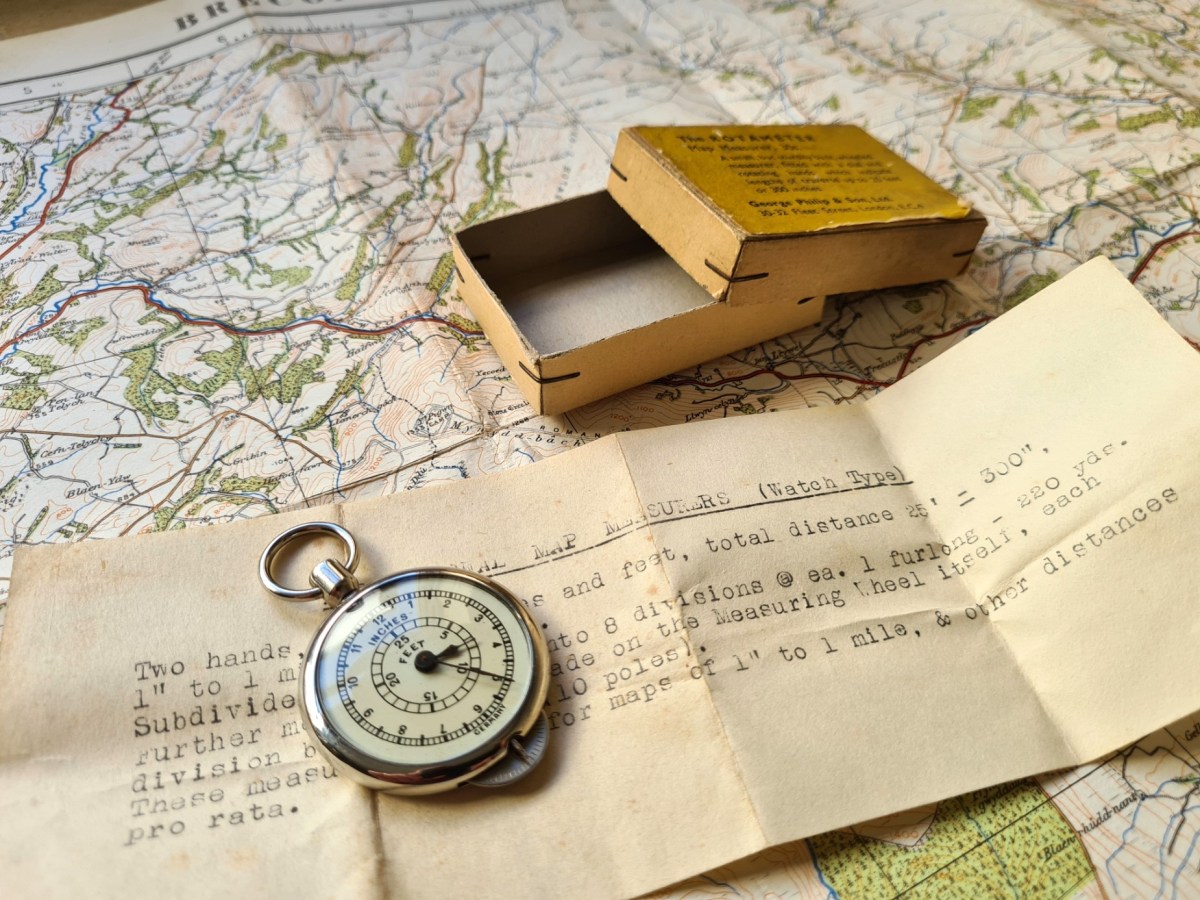 Map measure of the month: George Philip & Son Rotameter – Three Points ...