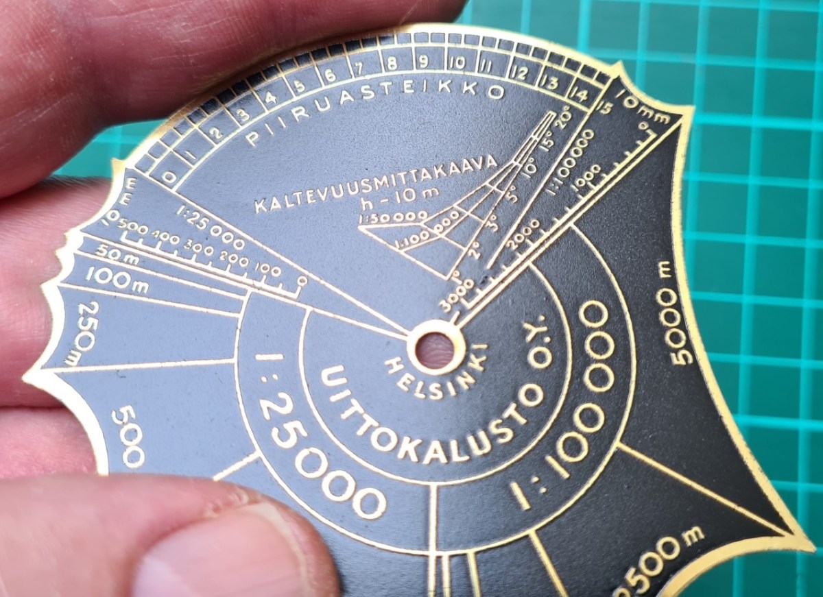 Map measure of the month: Uittokalusto O.Y. Karttamittari