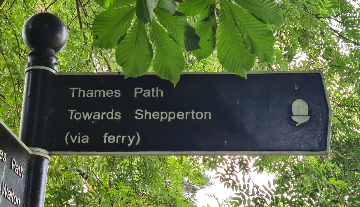 Trail talk: The Thames Path- Chertsey to Hampton Wick/Kingston-on-Thames