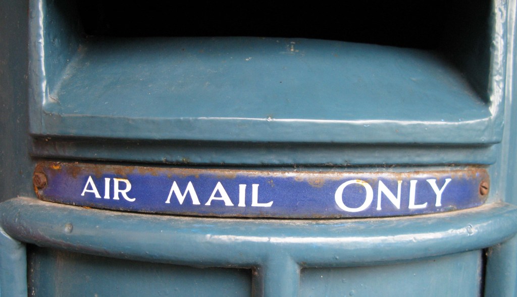 Trail talk: a forgotten anomaly, the 1930s Airmail pillar boxes