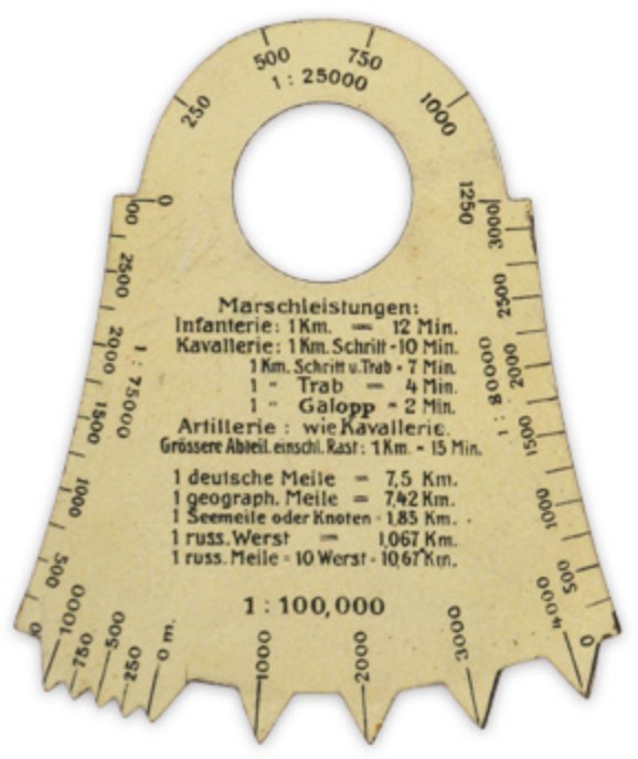 Map measure of the month: a Turkish military measure