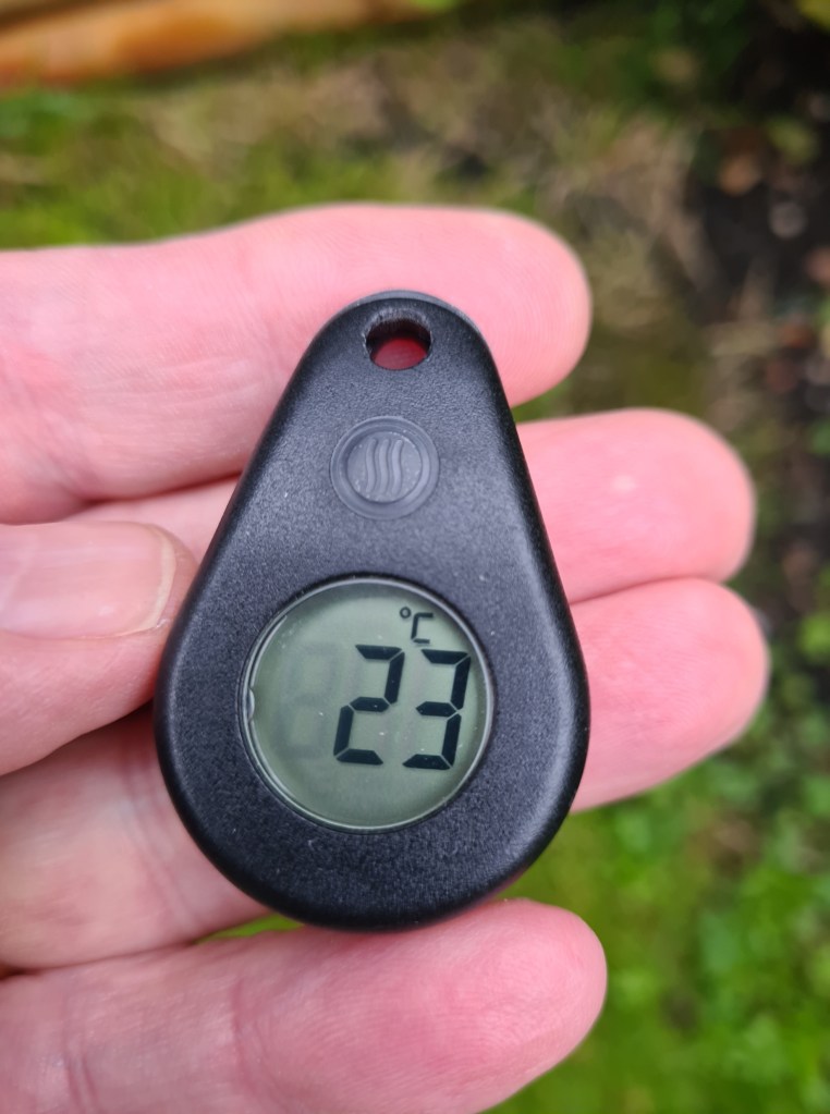 Gear talk: ThermoDrop zipper-pull thermometer