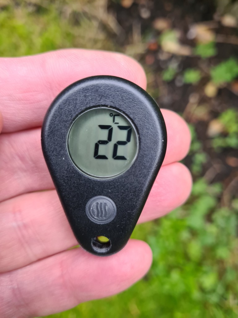 Gear talk: ThermoDrop zipper-pull thermometer