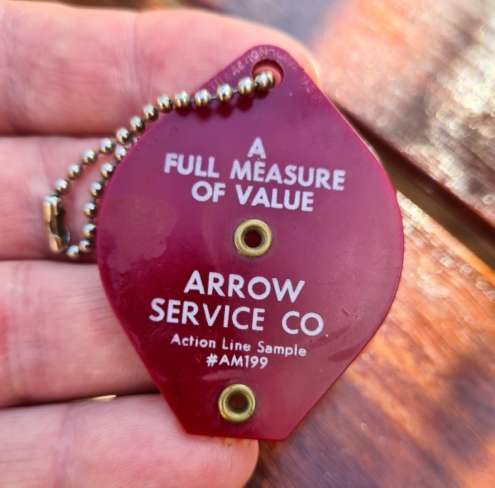 Map Measure of the Month: The Action Line key tag #199