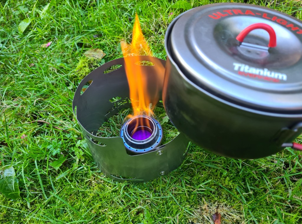 Gear talk: Evernew Titanium alcohol stove