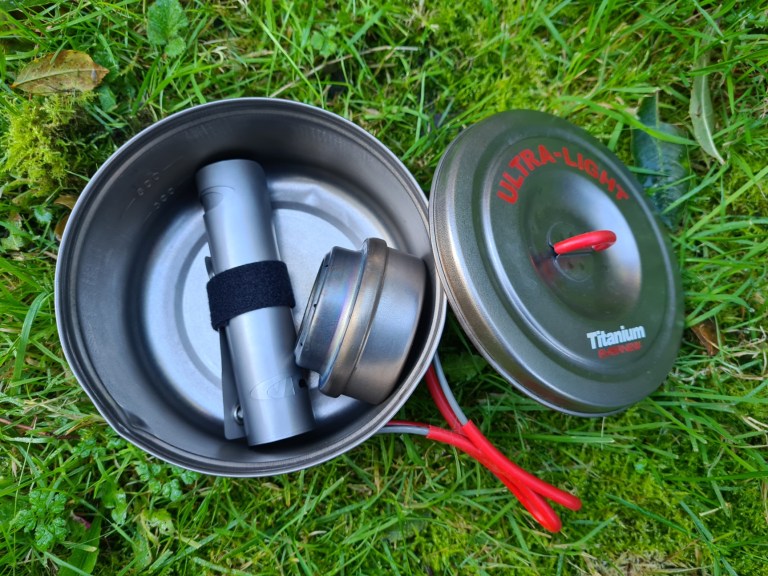 Gear talk: Evernew Titanium alcohol stove