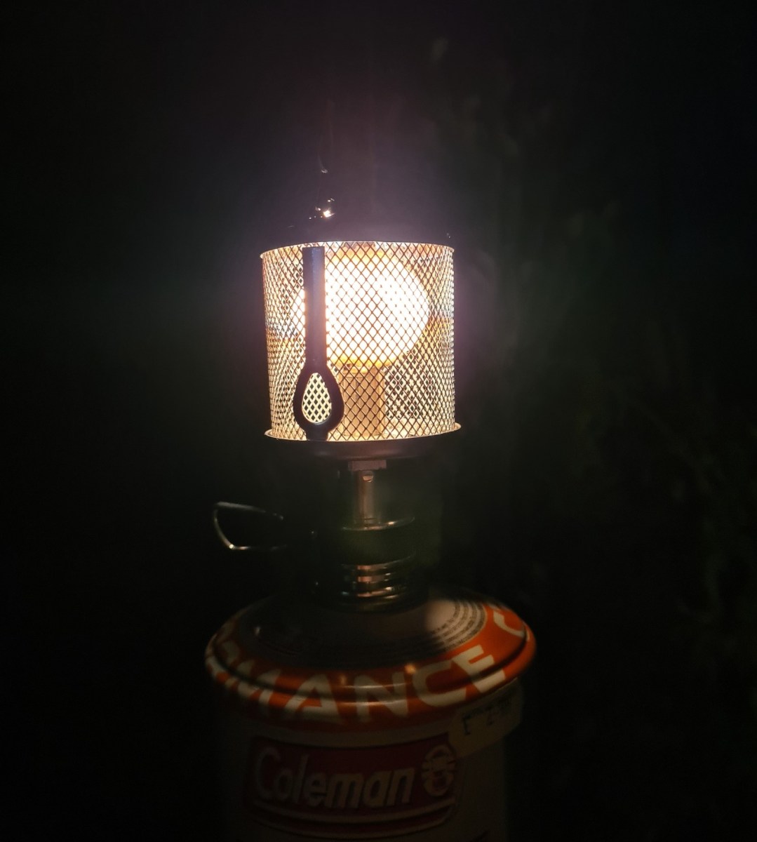 Gear talk: the Coleman F1 Lite- was this the lightest gas lantern ever ...