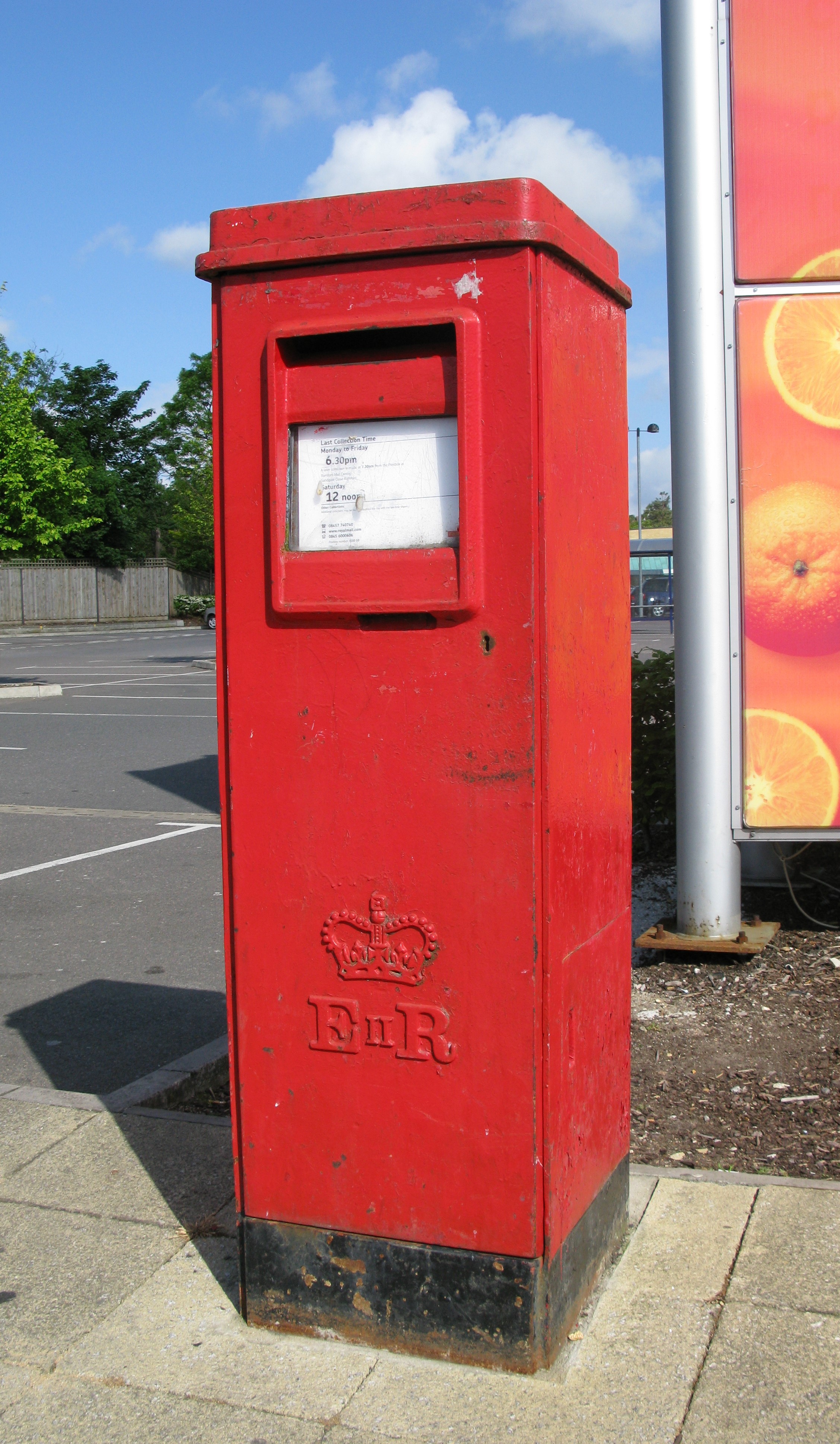 Trail talk: the 'Nigerian' post box